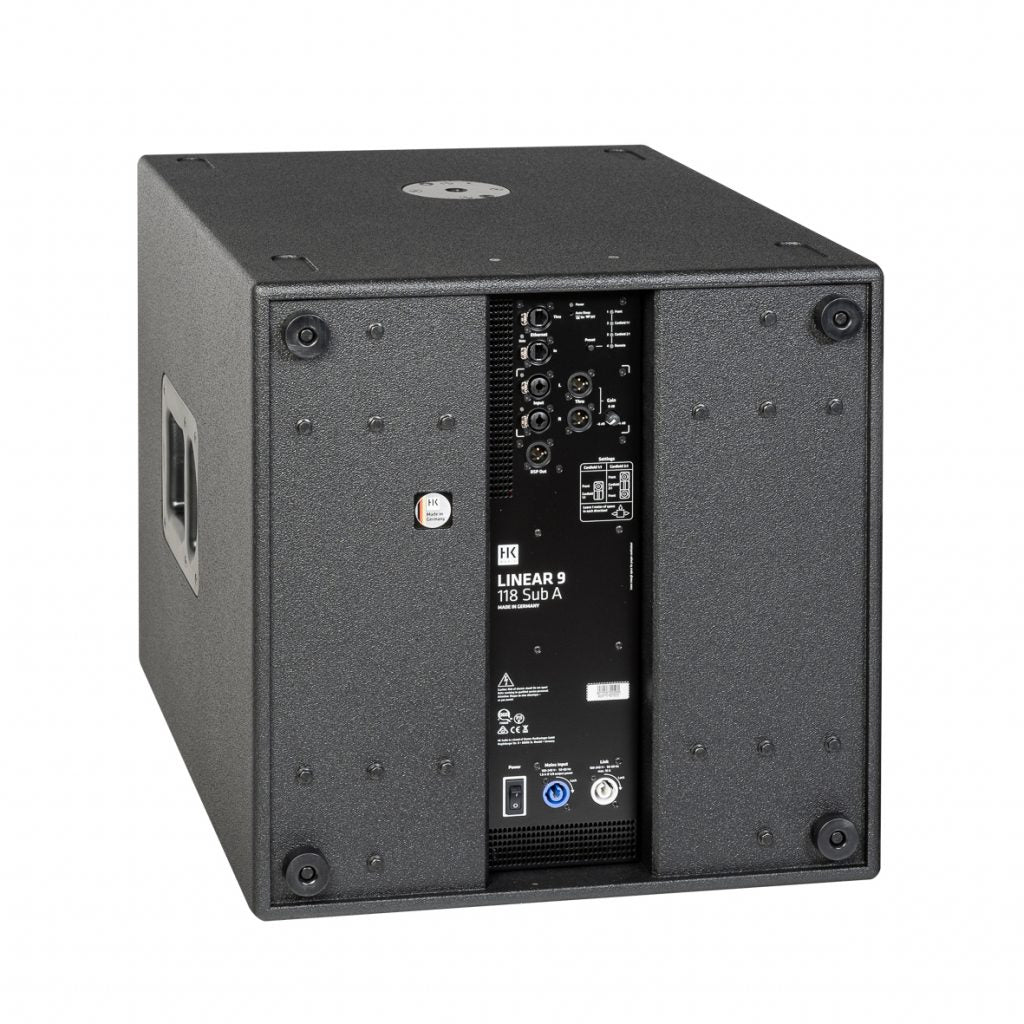 HK Audio LINEAR 9 118 Sub A 18-inch Active PA Subwoofer – Luther Music