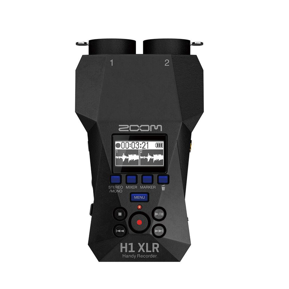 Zoom H1 2 Track XLR Portable Recorder – Luther Music